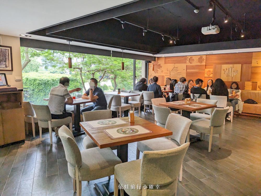 Roots Cafe 仁愛店，捷運忠孝復興站美食，靠窗綠意盎然的輕食咖啡廳（菜單） @依娃旅行小確幸